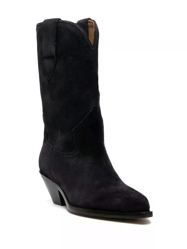 Isabel Marant Étoile Dahope Suede Boots - Black
