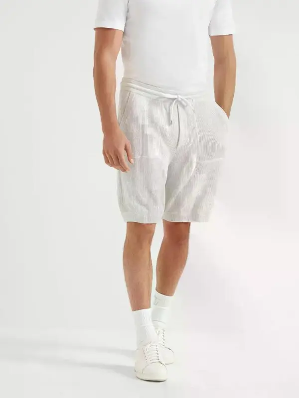 Brunello Cucinelli Knitted Bermuda Shorts