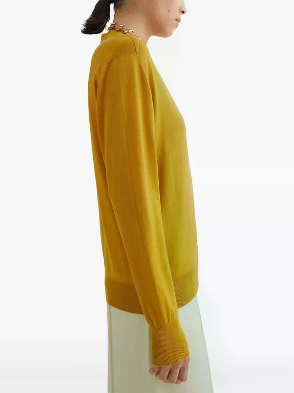 JIL SANDER Knitted Wool-cashmere Cardigan