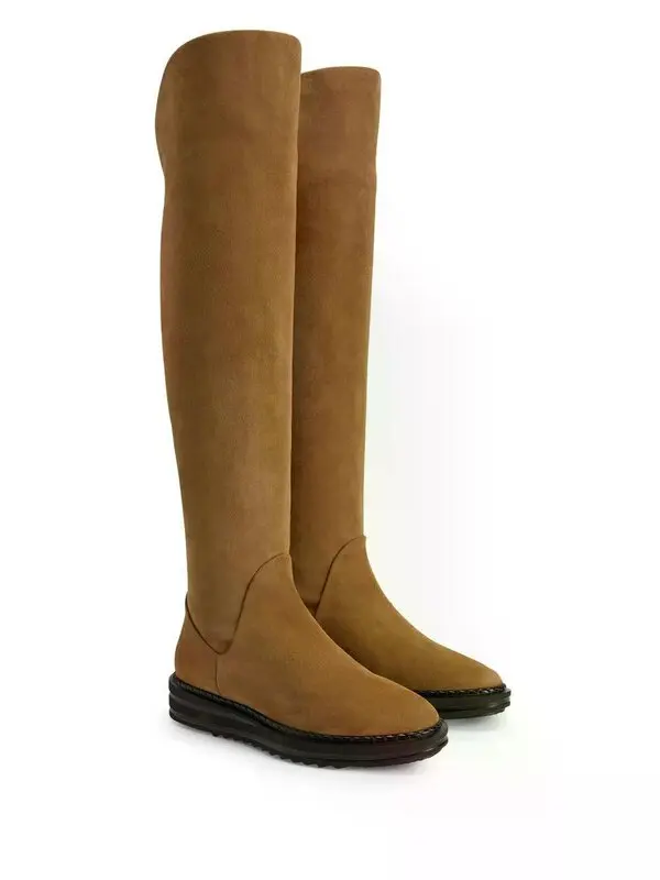 GIUSEPPE ZANOTTI Malakhie Suede Boots - Brown
