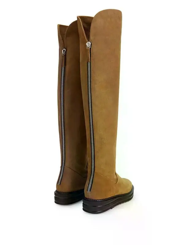 GIUSEPPE ZANOTTI Malakhie Suede Boots - Brown
