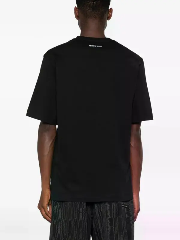 MARINE SERRE Moon-logo T-shirt