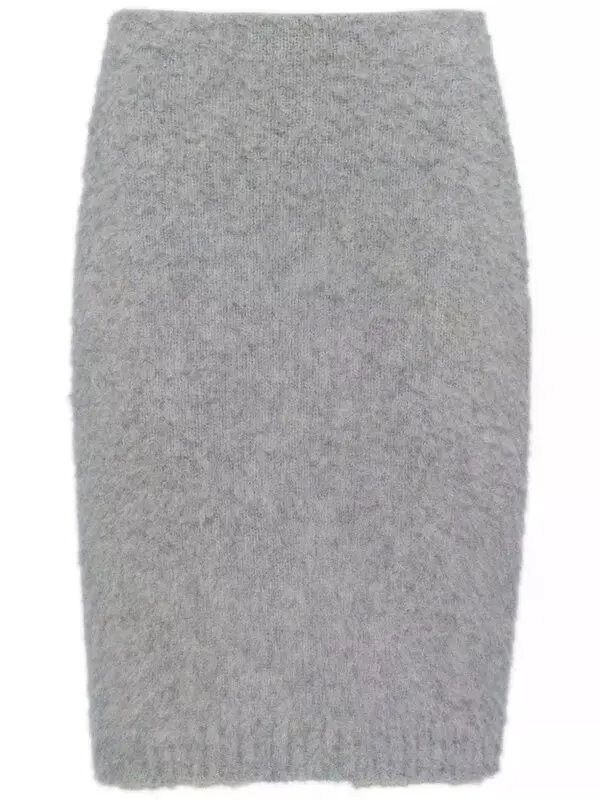 Prada Cashmere Above-knee Pencil Skirt