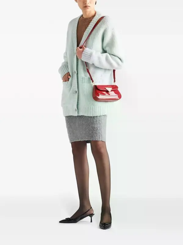 Prada Cashmere Above-knee Pencil Skirt