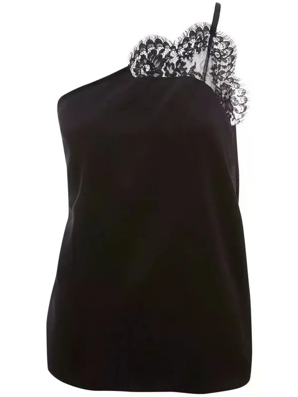 JW Anderson One-shoulder Lace Blouse