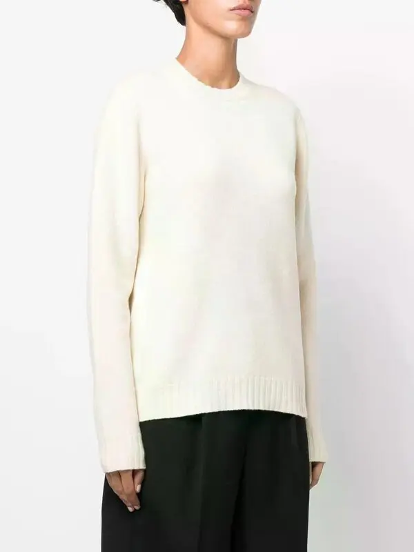 JIL SANDER Liso Crew-neck Wool Jumper