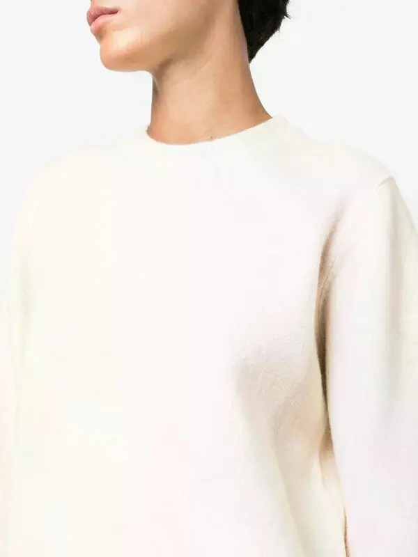 JIL SANDER Liso Crew-neck Wool Jumper