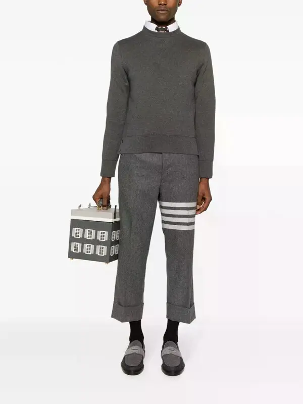 Thom Browne Crew-neck Cotton Jumper