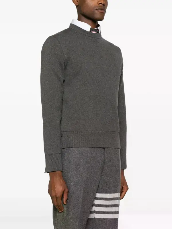 Thom Browne Crew-neck Cotton Jumper