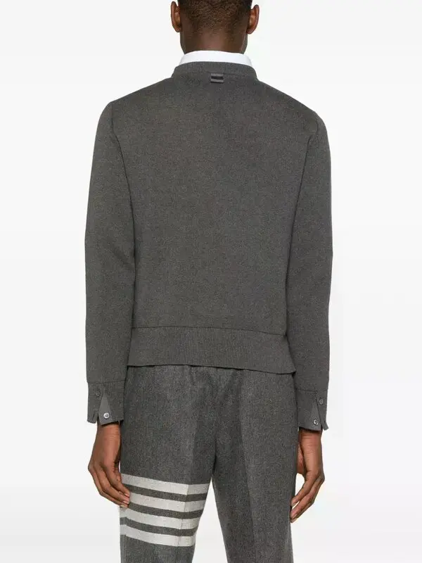 Thom Browne Crew-neck Cotton Jumper