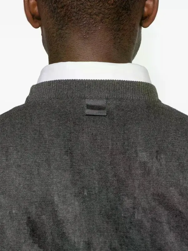 Thom Browne Crew-neck Cotton Jumper