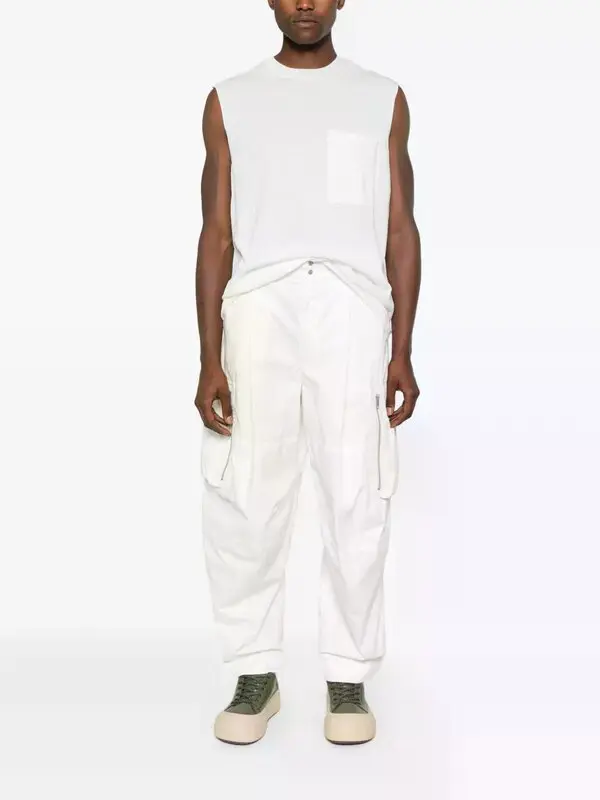 MORDECAI Cotton Tapered Trousers
