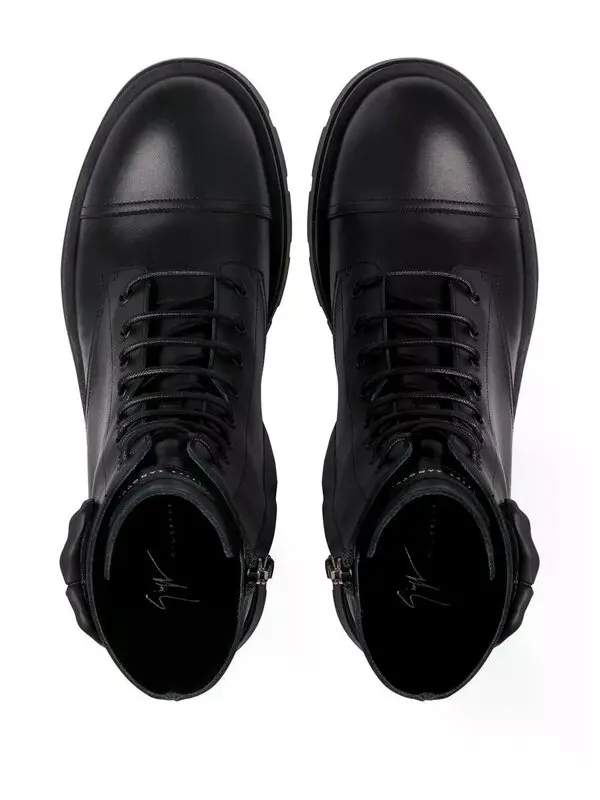 GIUSEPPE ZANOTTI Harlock Zalì Combat Boots