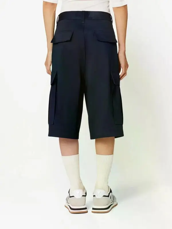 AMI Paris Straight-leg Cargo Shorts