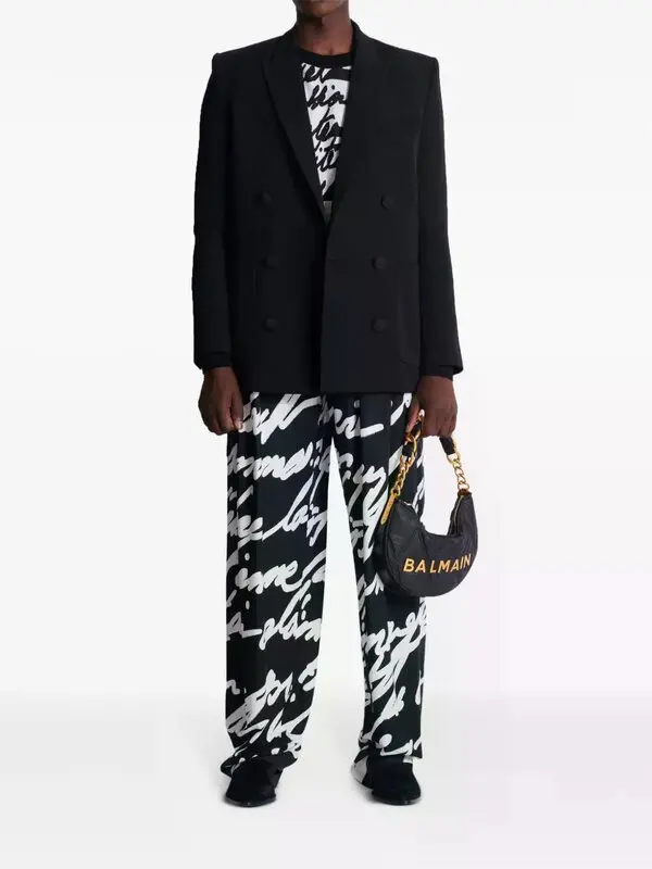 Balmain Double-breasted Wool Blazer