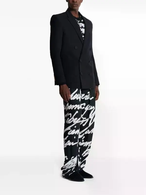 Balmain Double-breasted Wool Blazer