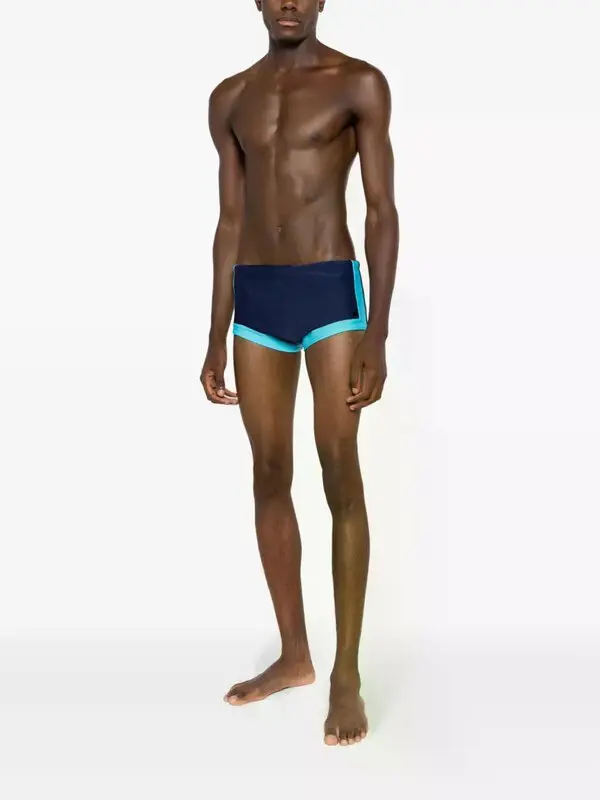 AMIR SLAMA Logo-plaque Swim Shorts