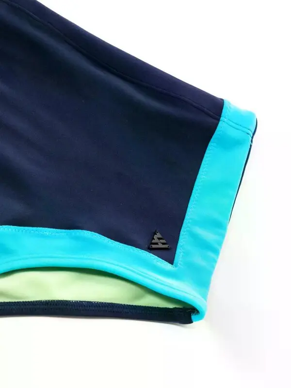 AMIR SLAMA Logo-plaque Swim Shorts
