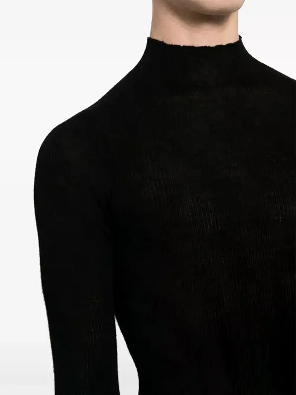 Rick Owens Ribbed-knit Wool Jumper