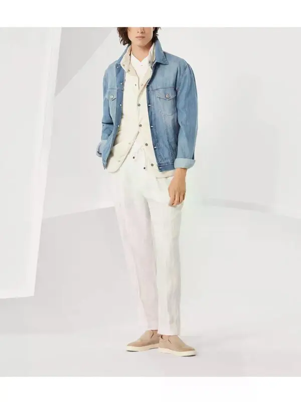 Brunello Cucinelli Button-up Denim Jacket