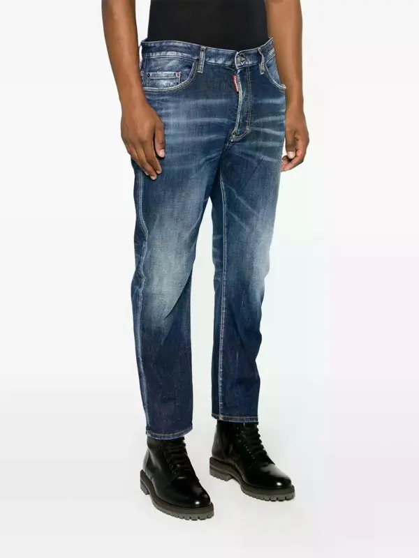 Dsquared2 Mid-rise Straight-leg Jeans