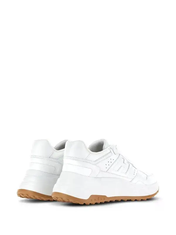 Hogan Panelled Leather Sneakers
