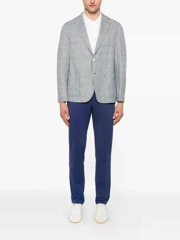 CIRCOLO 1901 Piqué-weave Trousers - Blue