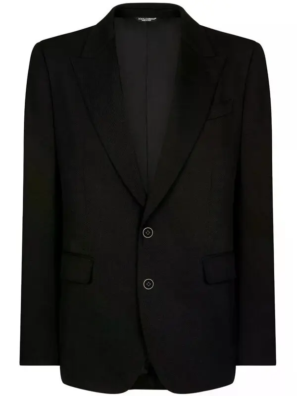 Dolce & Gabbana Peak Lapel Single-breasted Jacket