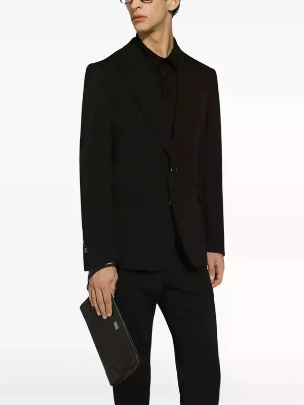 Dolce & Gabbana Peak Lapel Single-breasted Jacket