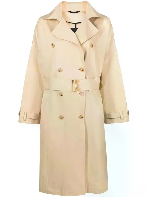 Patrizia Pepe Double-breasted Cotton Coat