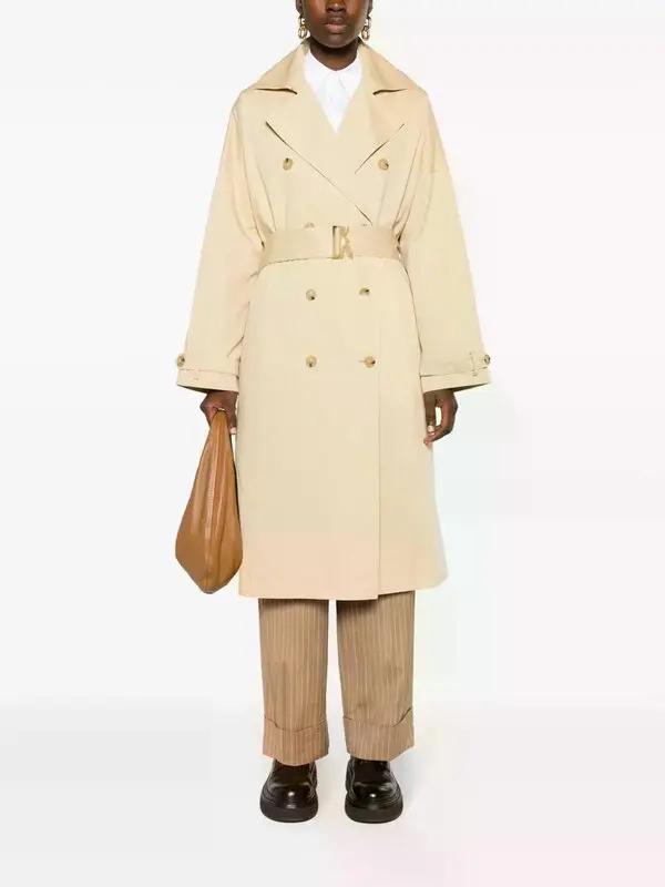 Patrizia Pepe Double-breasted Cotton Coat