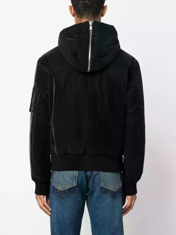 Versace Zip-detail Puffer Jacket