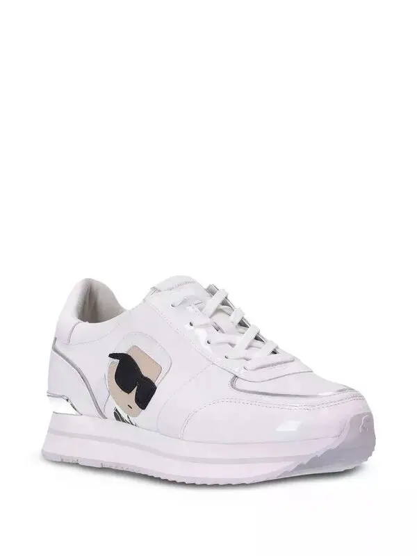 Karl Lagerfeld Patch-detail Low-top Sneakers