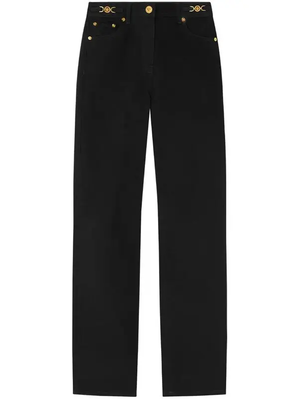 Versace Medusa '95 Straight-leg Jeans - Black