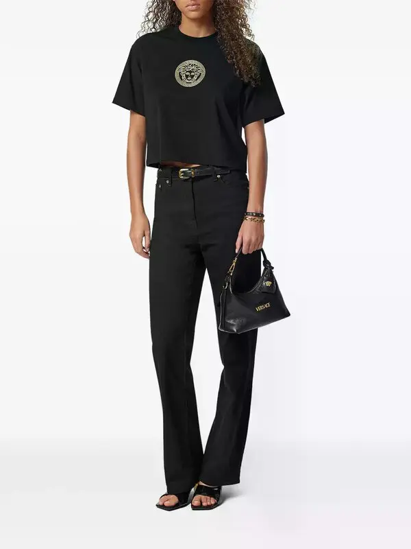 Versace Medusa '95 Straight-leg Jeans - Black