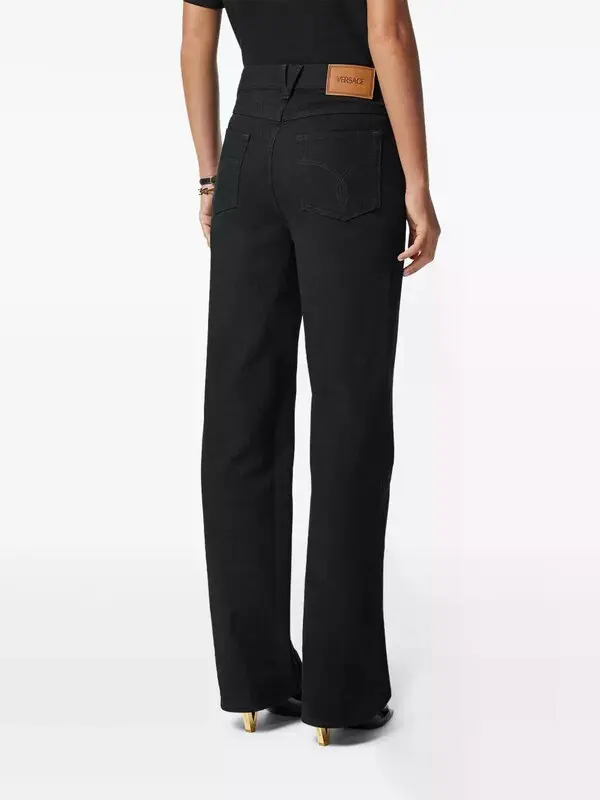 Versace Medusa '95 Straight-leg Jeans - Black