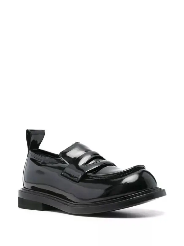 Moschino Patent Leather Loafers