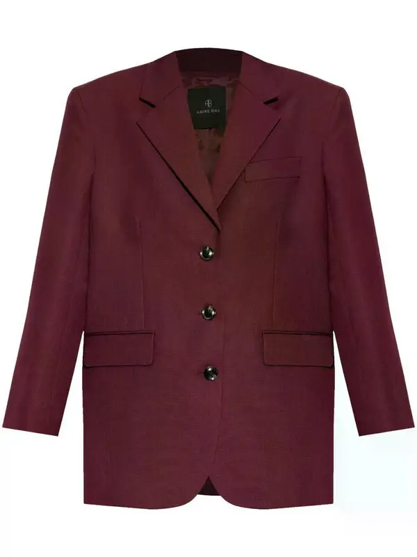 ANINE BING Shoulder Pad Blazer