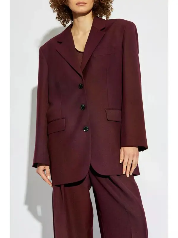 ANINE BING Shoulder Pad Blazer