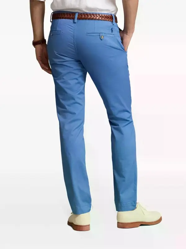 Polo Ralph Lauren Bedford Cotton-twill Trousers - Blue