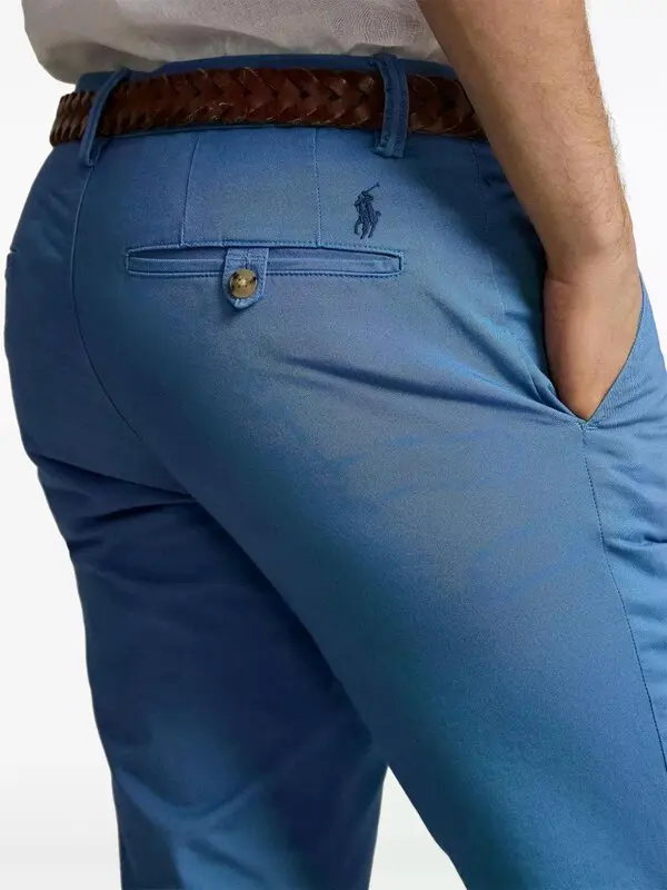 Polo Ralph Lauren Bedford Cotton-twill Trousers - Blue