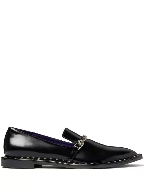 Stella McCartney Falabella Chain-link Loafers