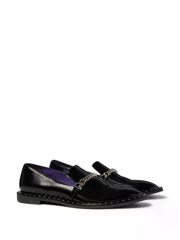 Stella McCartney Falabella Chain-link Loafers