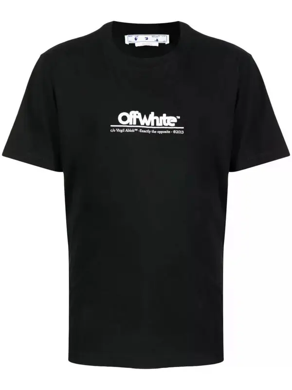 Off-White Logo-embroidered T-shirt