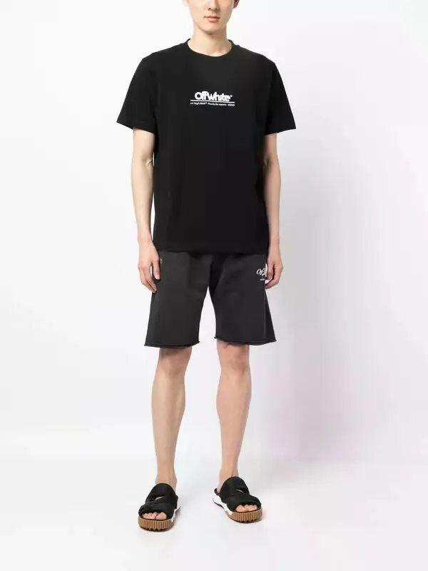 Off-White Logo-embroidered T-shirt