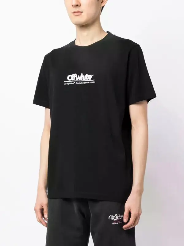 Off-White Logo-embroidered T-shirt