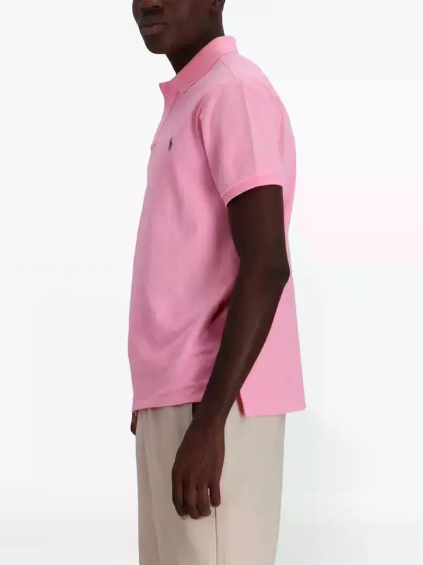 Polo Ralph Lauren Embroidered Pony Polo Shirt - Pink