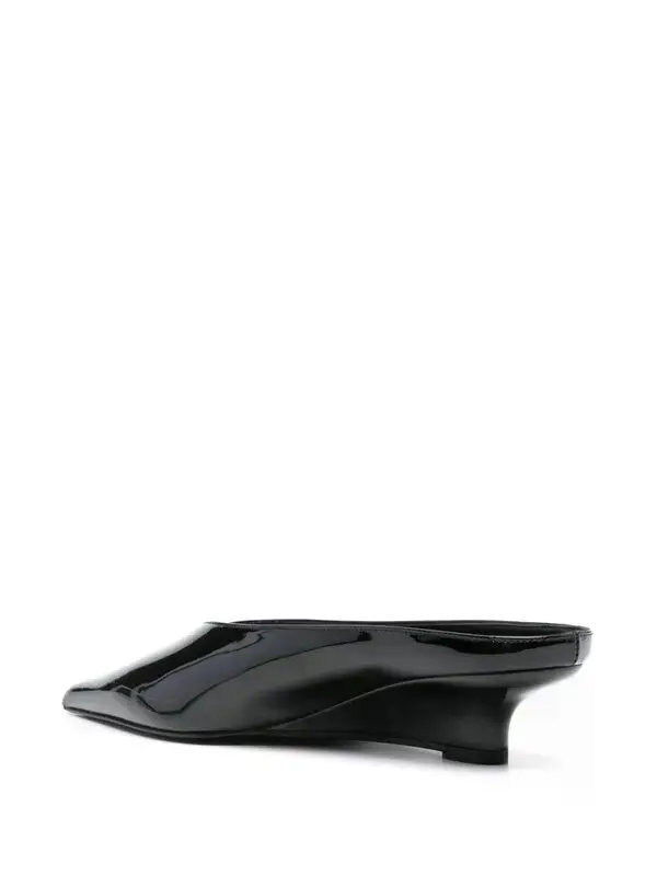TOTEME 35mm Patent-leather Mules