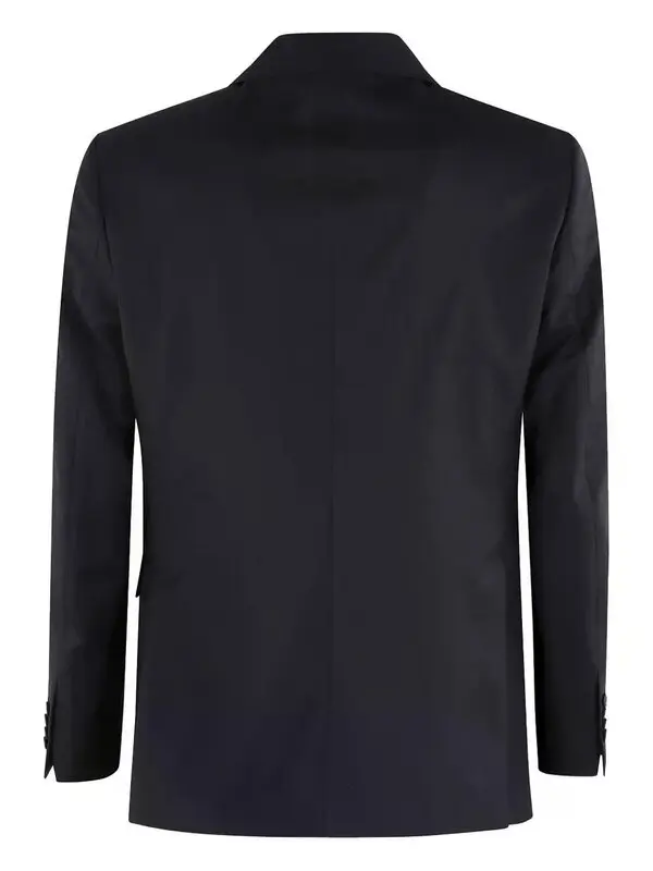 Tagliatore Single Breasted Wool Suit - Blue