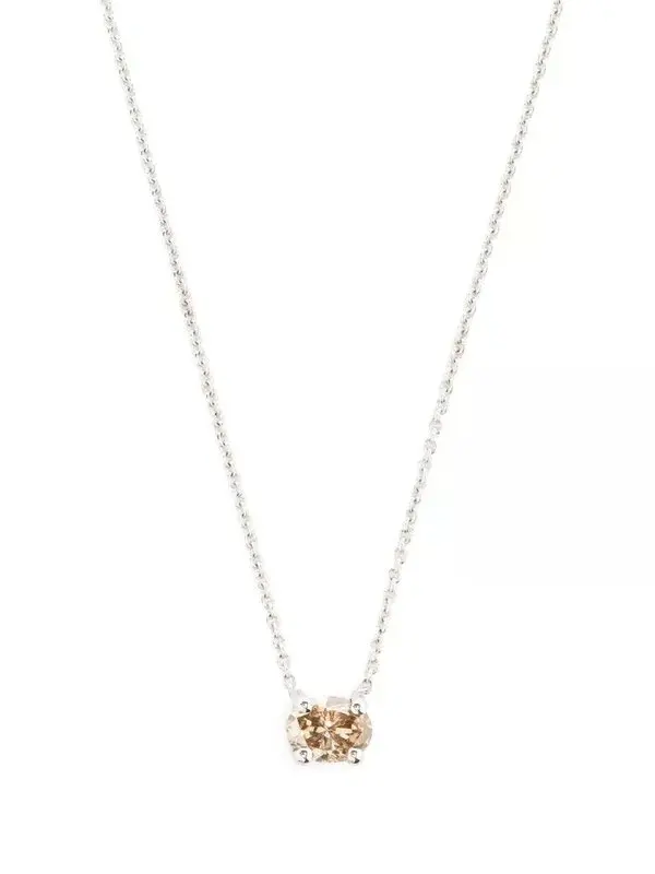 WOUTERS & HENDRIX 18kt White Gold Diamond Necklace - Silver